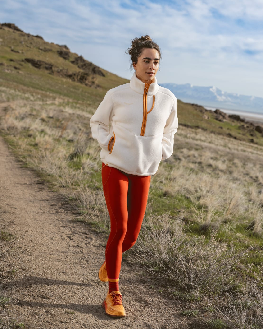 HOKA ONE ONE® Ridgetop Half-Zip Fleece for Women | HOKA ONE ONE®