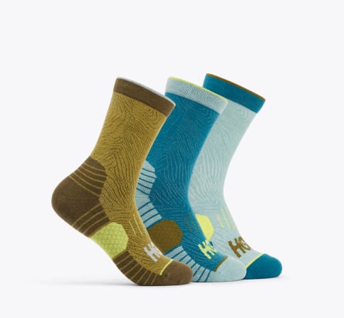 HOKA Crew Run Sock 3-Pack for All | HOKA® UK
