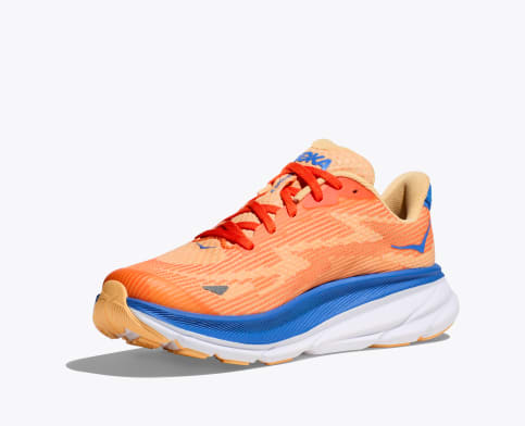 Clifton 9 Youth Max Cushioned Running Shoe | HOKA®