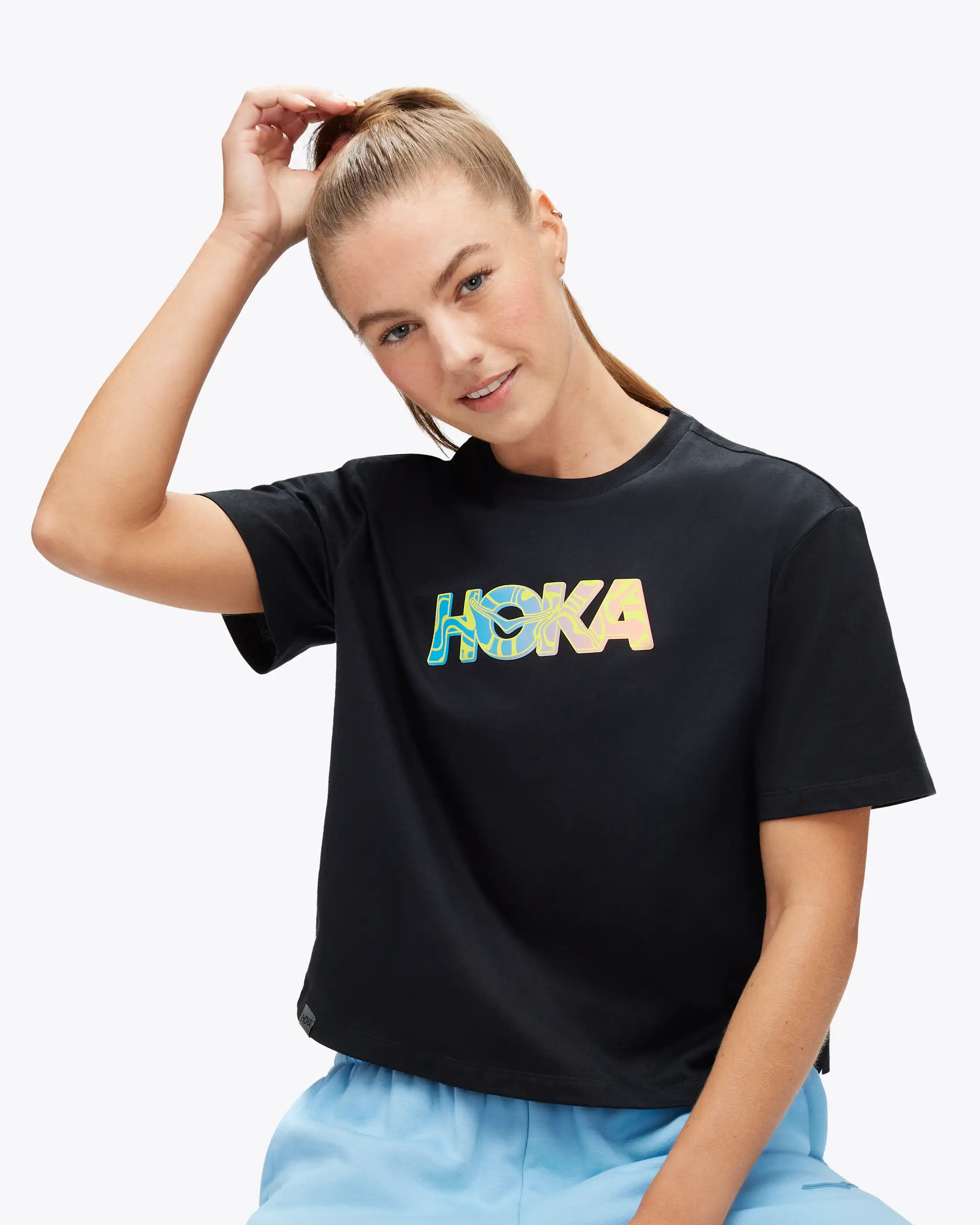 HOKA HOKA Topo Logo Gpx SS Tee for Women | HOKA® UAE