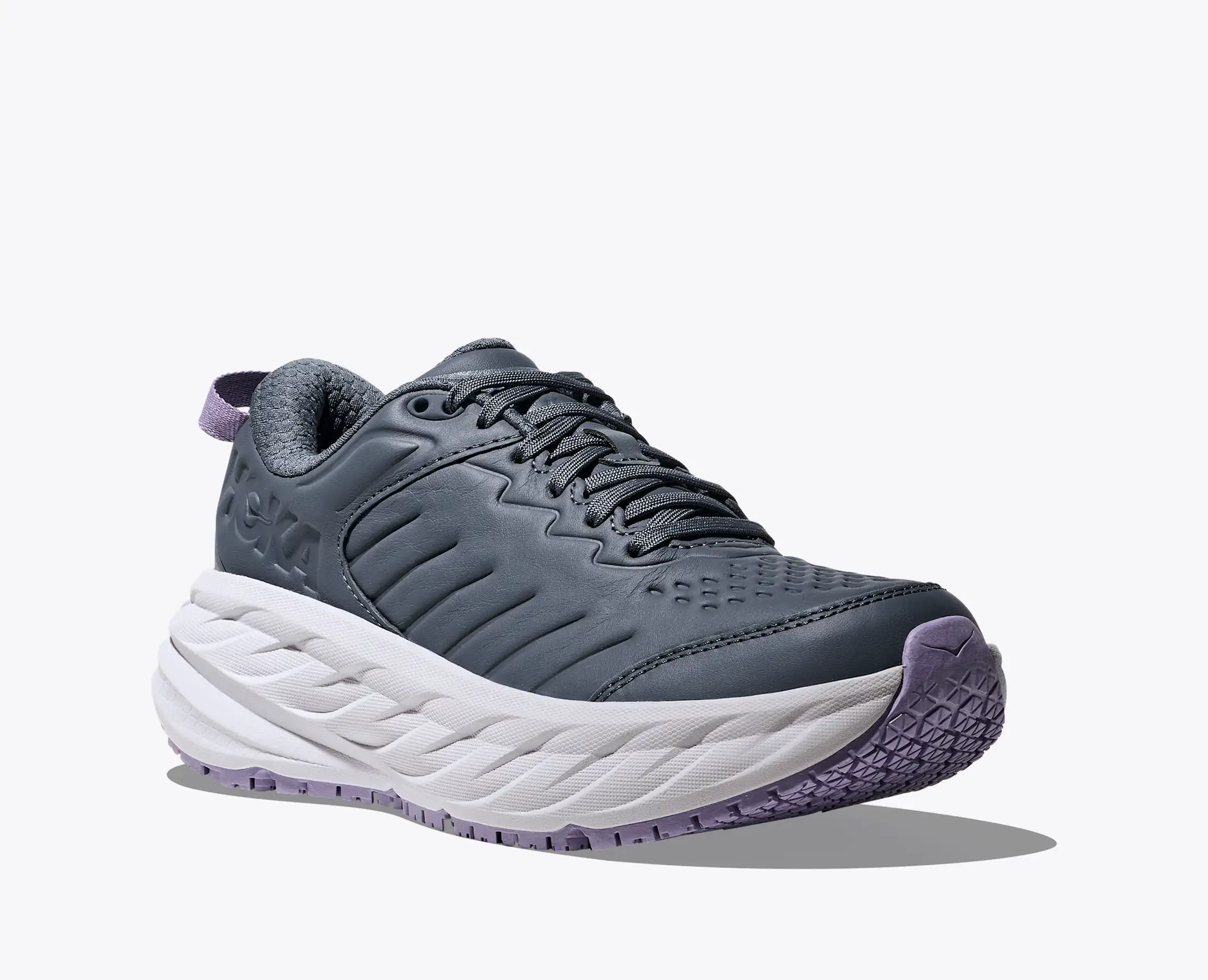 Women's Bondi SR Cushioned Leather Slip Resistant Shoe | HOKA®