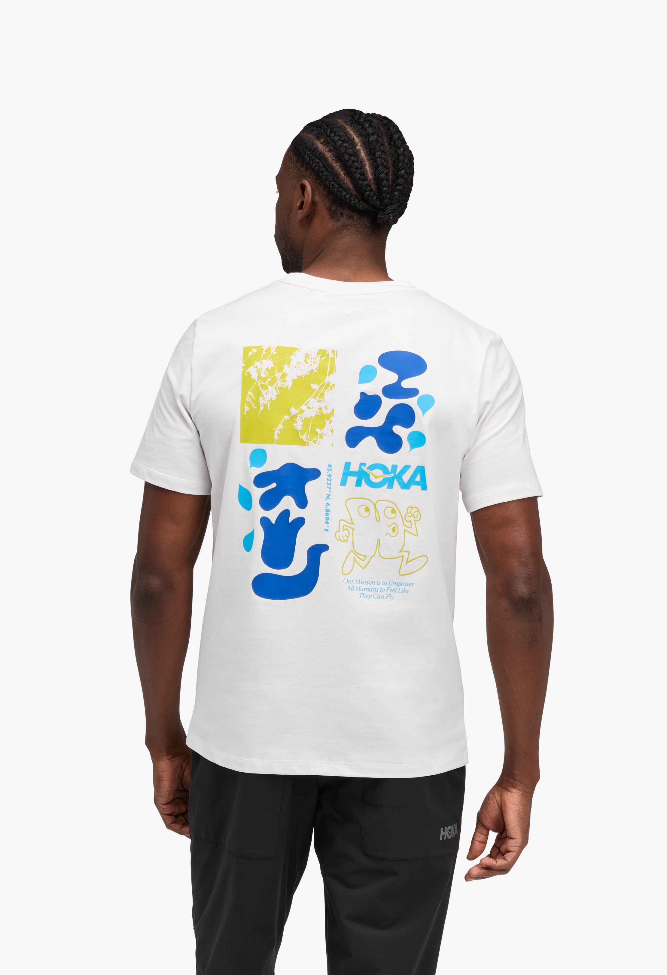 HOKA ONE ONE® HOKA Collage Short Sleeve Tee for Men | HOKA ONE ONE®