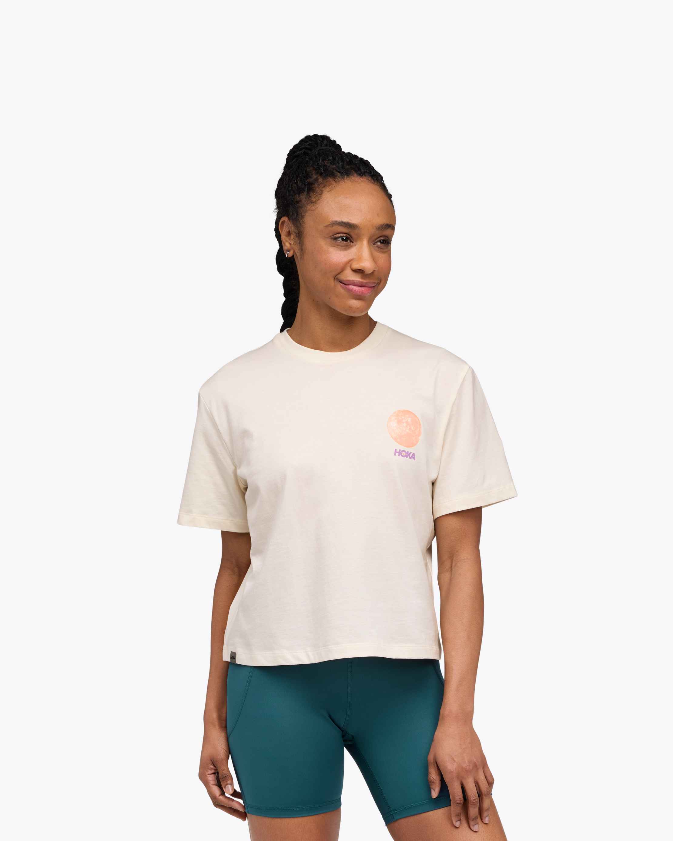 HOKA T-shirt à manches courtes HOKA Collage pour Femmes | HOKA® FR