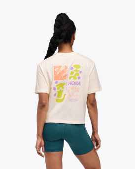 HOKA T-shirt à manches courtes HOKA Collage pour Femmes | HOKA® FR