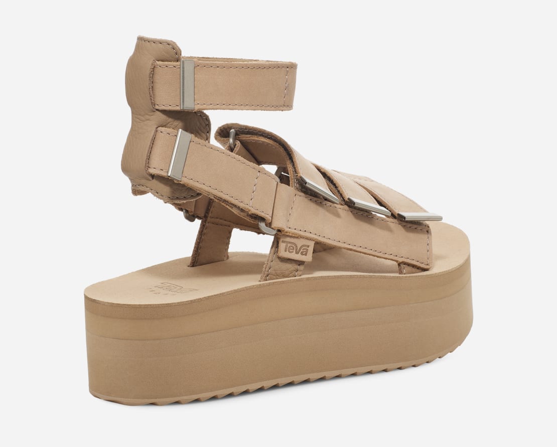 Women's Flatform Mevia Leather Sandal | Teva®