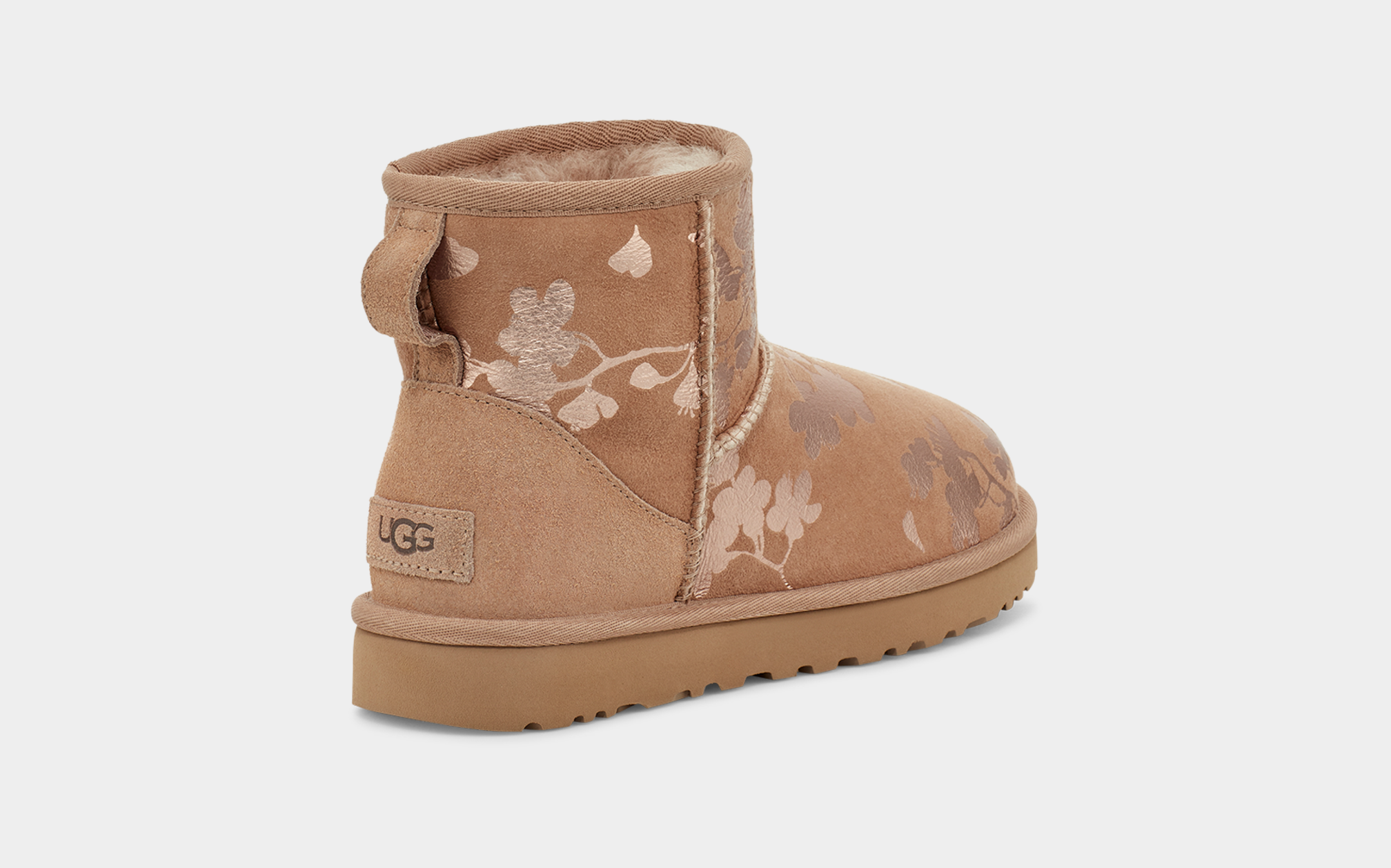 Classic Mini Floral Foil Boot | UGG® Official