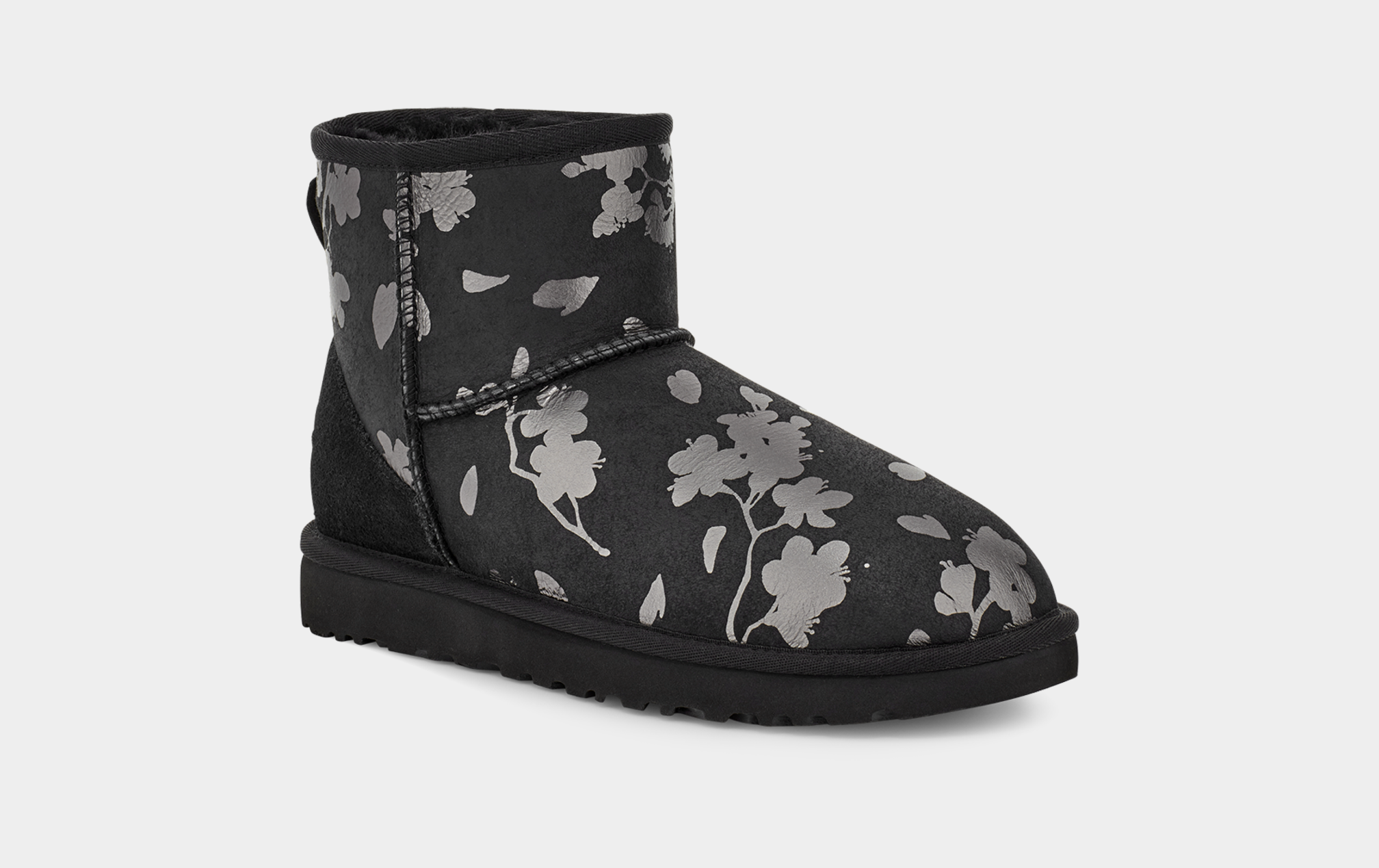 Classic Mini Floral Foil Boot | UGG® Official