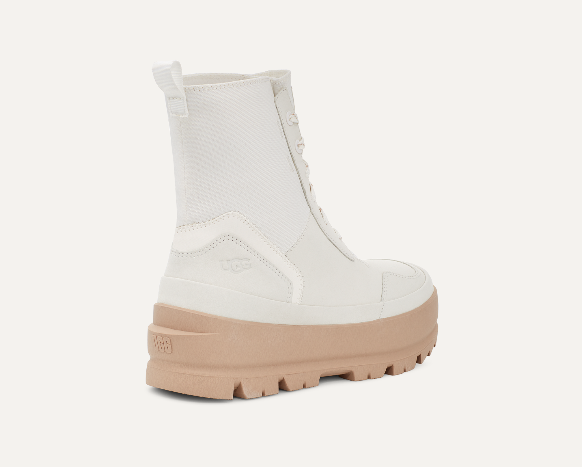 Off white ugg boots store