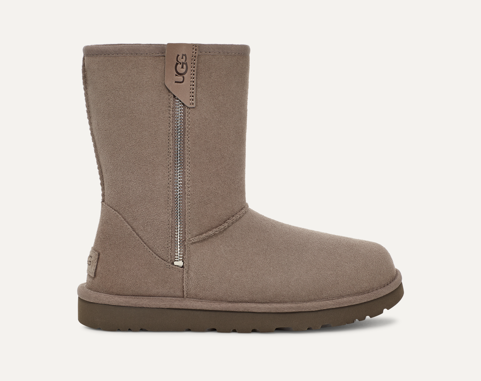 Ugg classic short zip boot store