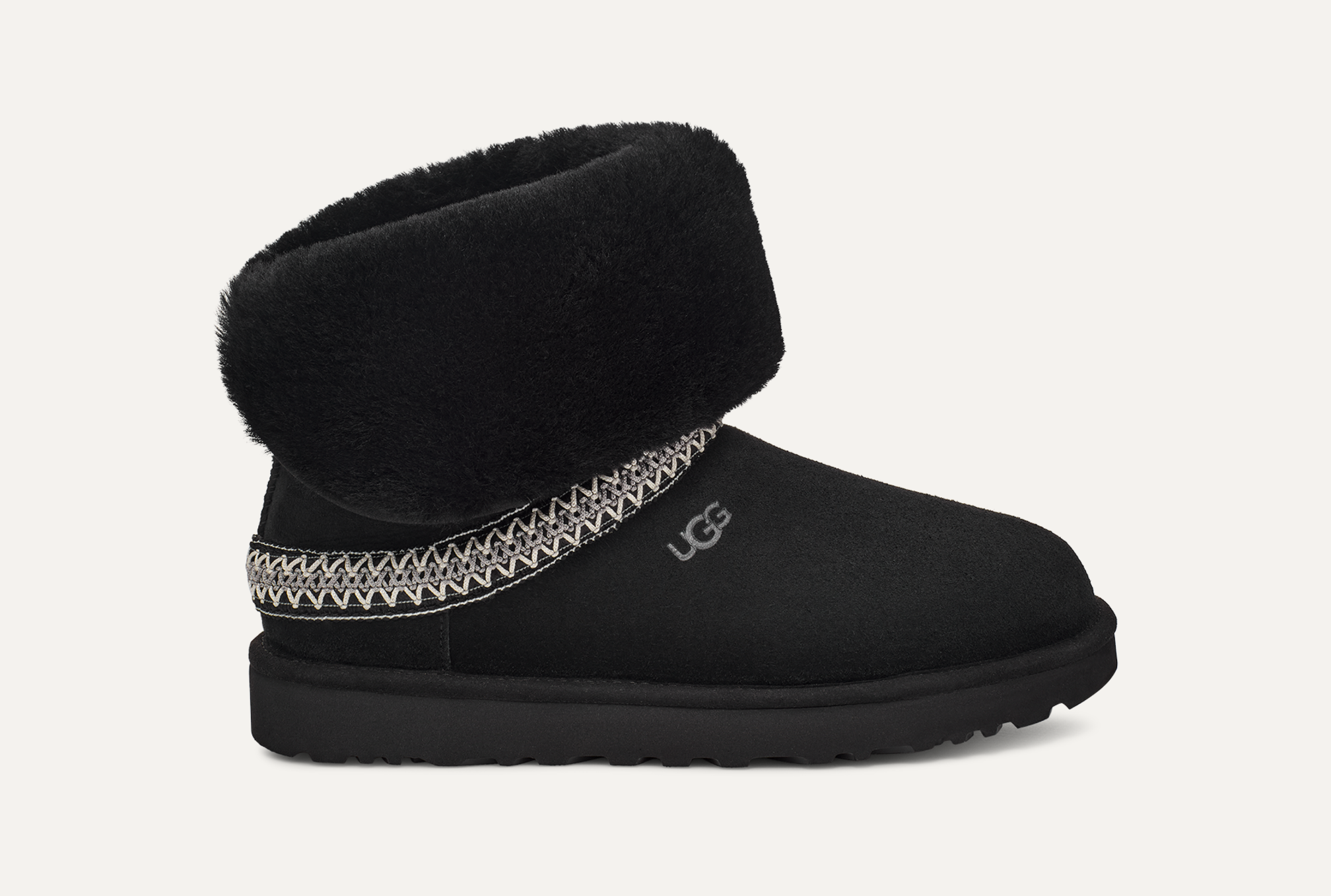 Black short uggs womens store