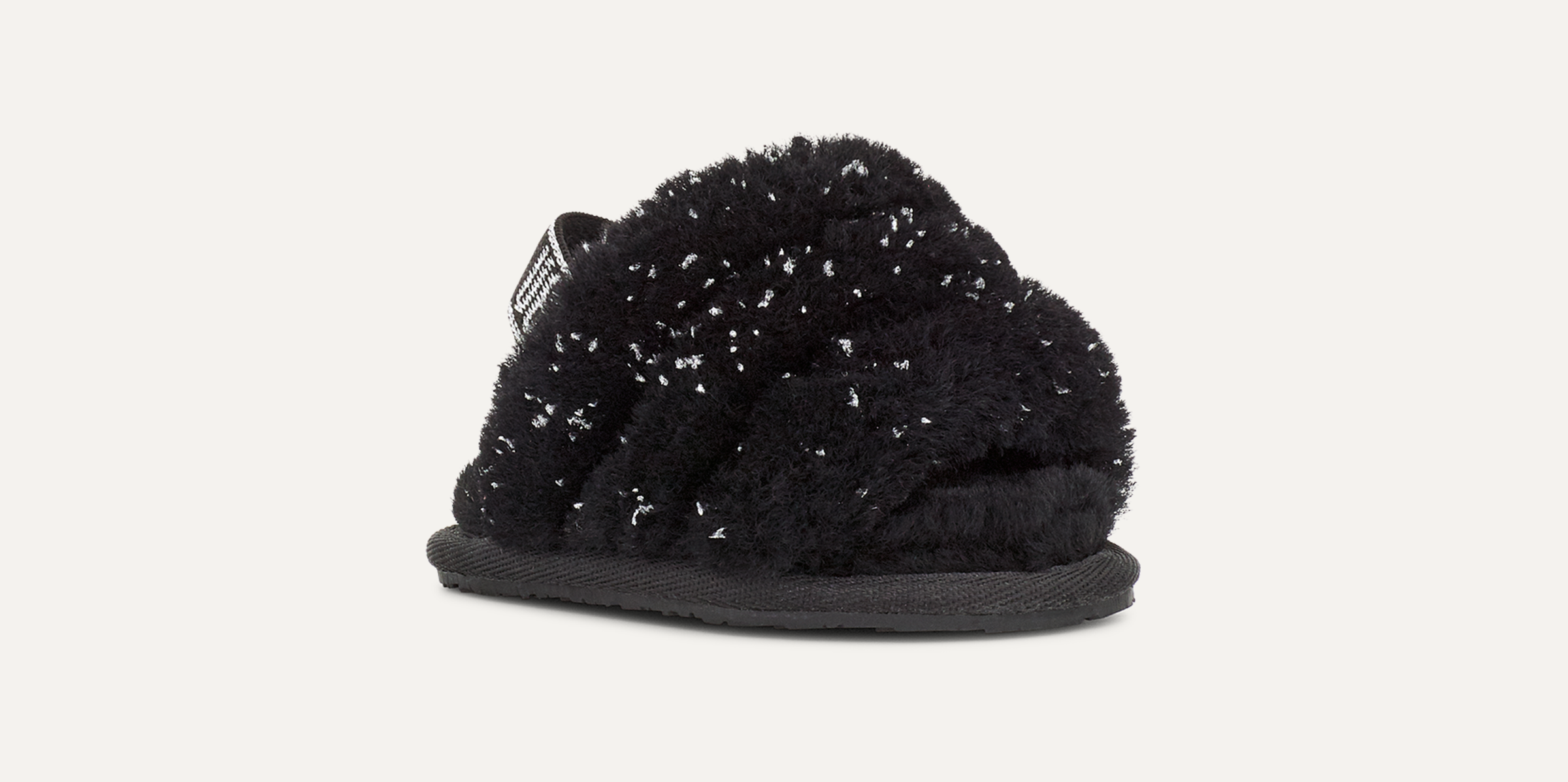 Fluff Yeah Metallic Sparkle Slipper for Babies | UGG®