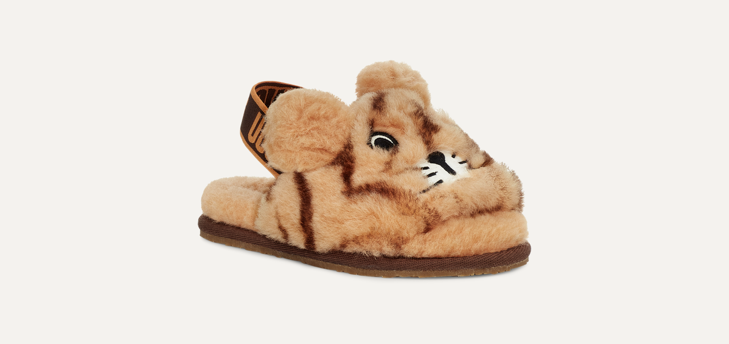 Fluff Yeah Slide Tiger Stuffie Sandal for Toddlers | UGG