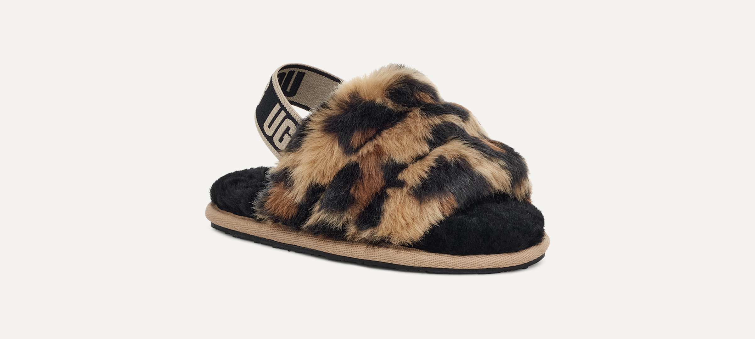 Toddlers' Fluff Yeah Slide Spotty Sandal | UGG®