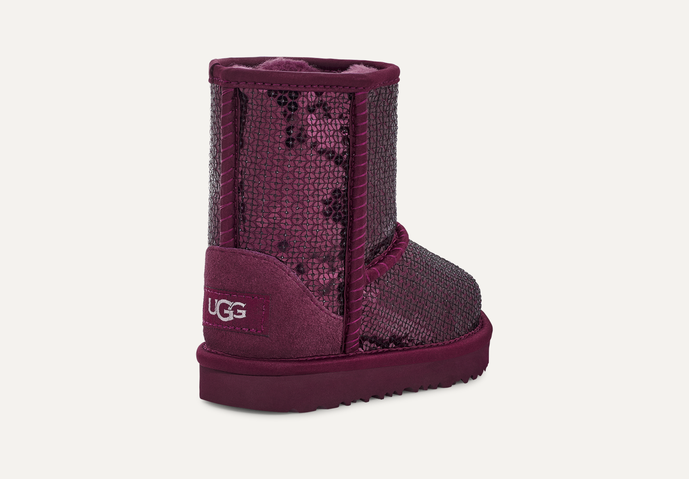 UGG Classic Short Chunky Sequin Boot for Kids UGG UK