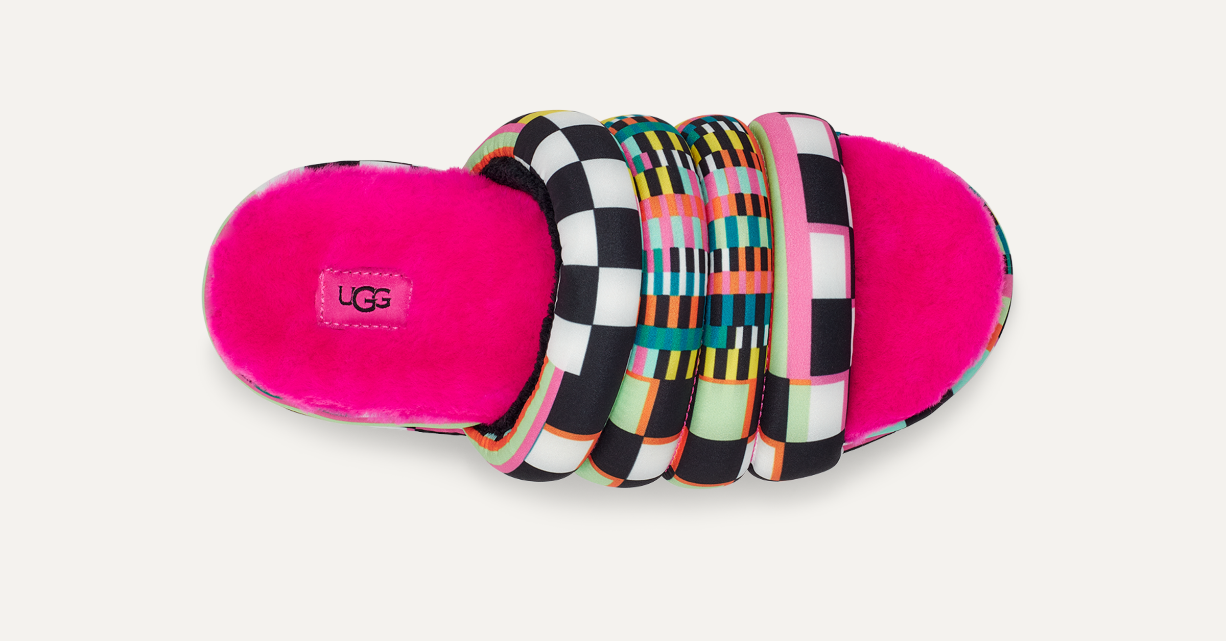 Maxi Checks Slide Sandal | UGG®