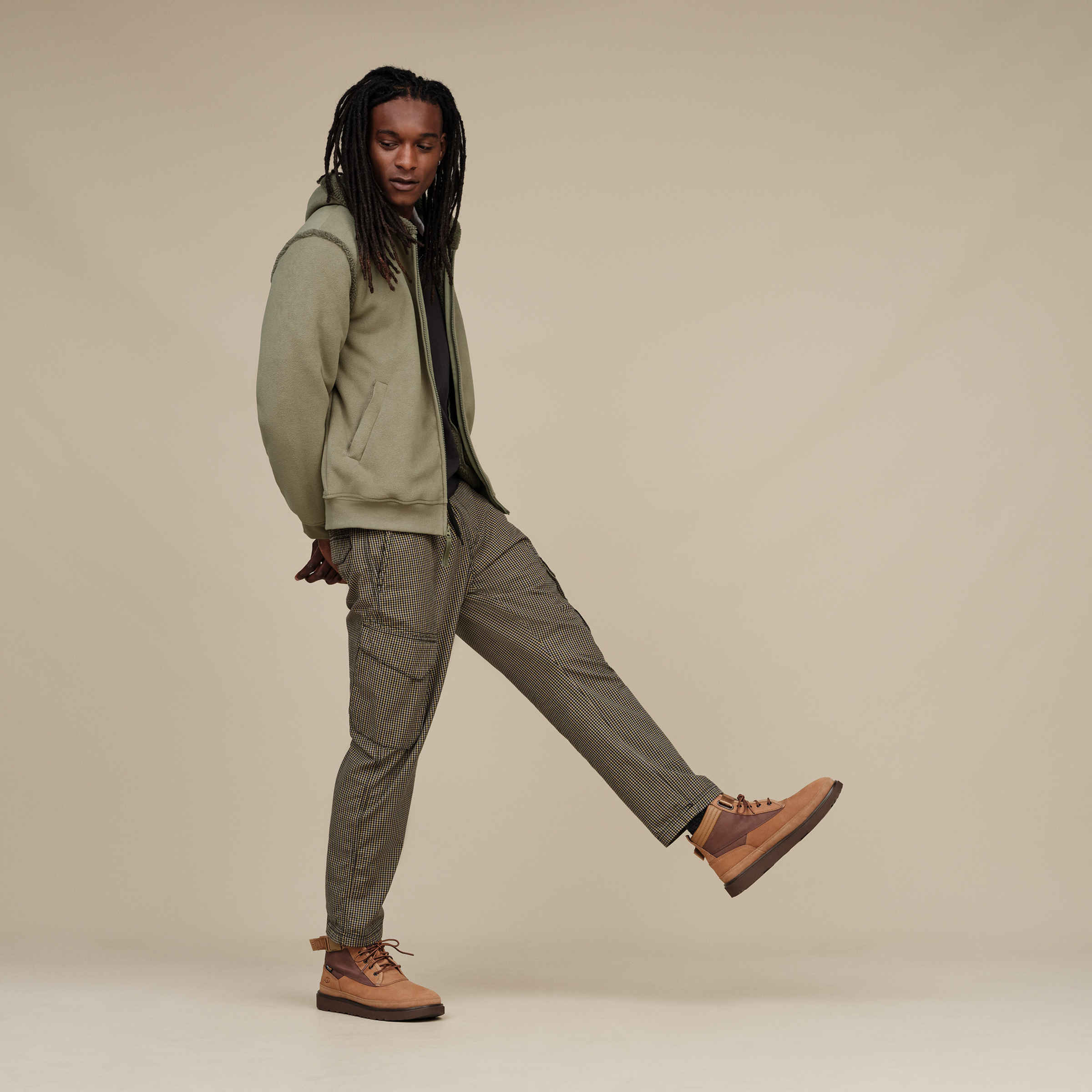 Men's Evren Bonded Fleece Zip Up Jacket | UGG®