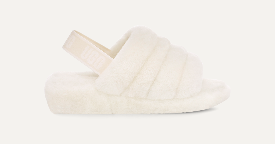 Ugg fluff yeah white store