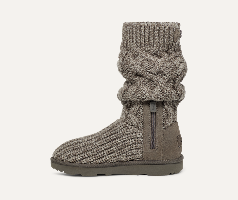 Kids' Classic Cardi Cabled Knit Boot | UGG®
