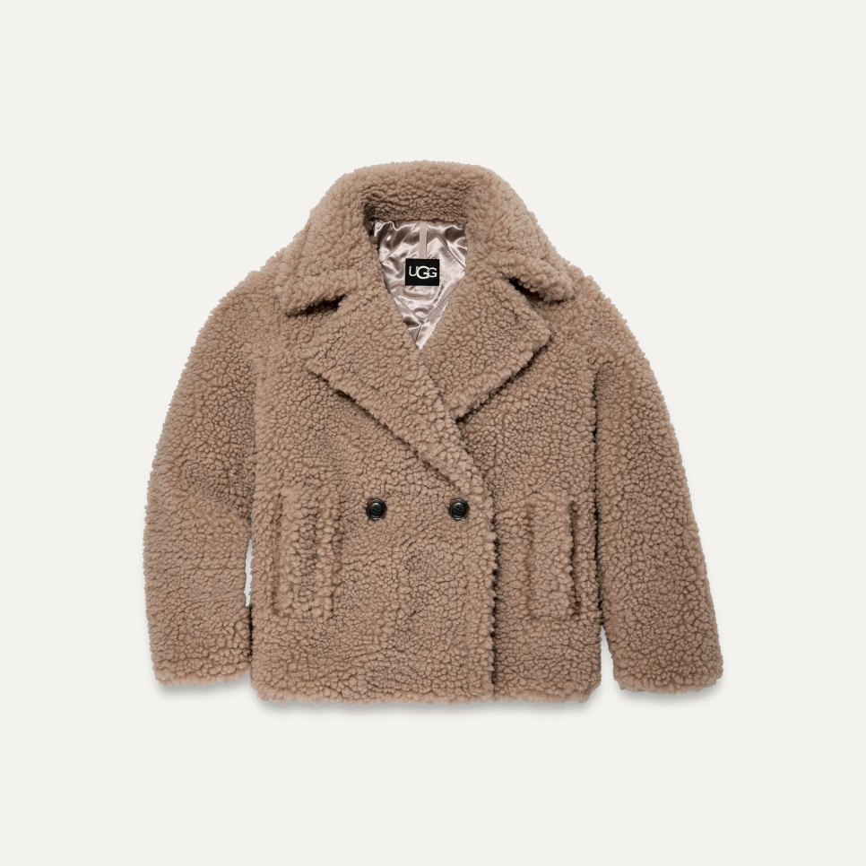 Women's Gertrude Short Teddy Coat | UGG®