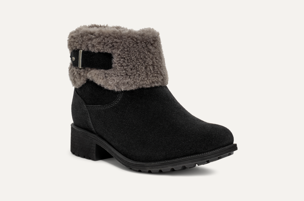 UGG Bodie Fur Belted Boot for Women UGG