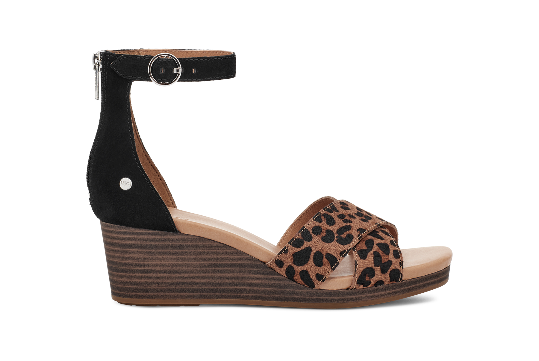 Eugenia Leopard Sandal UGG Official