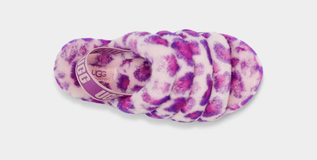 UGG® Fluff Yeah Leopard Slide for Women | UGG® EU
