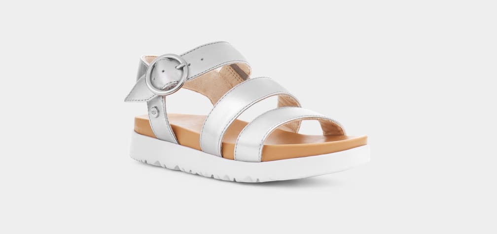 UGG Leedah Metallic Sandal for Kids | UGG® UK
