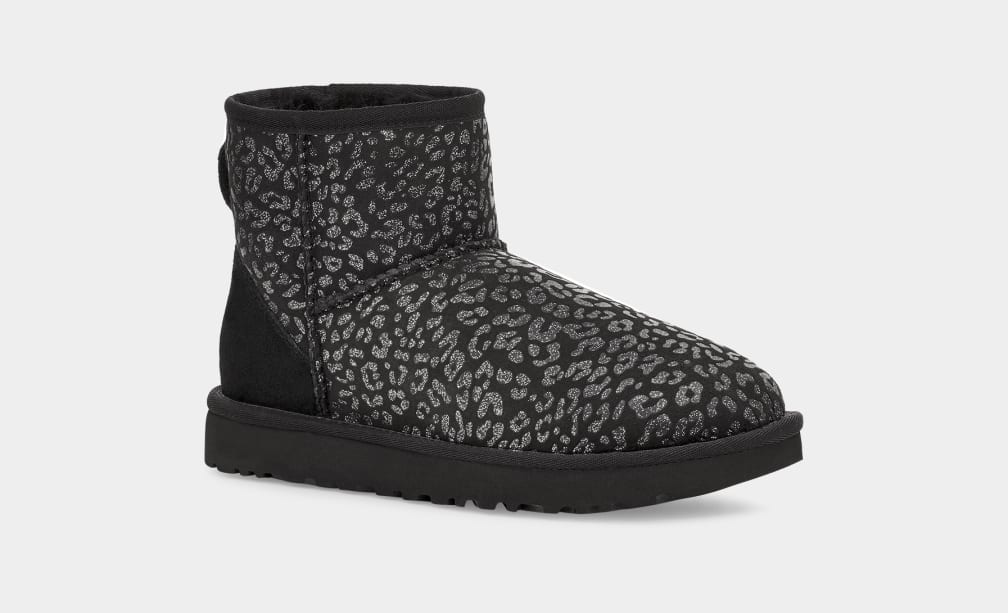 UGG® 公式【 クラシック ミニ スノー レオパード|Classic Mini Snow Leopard| 194715073807 ...