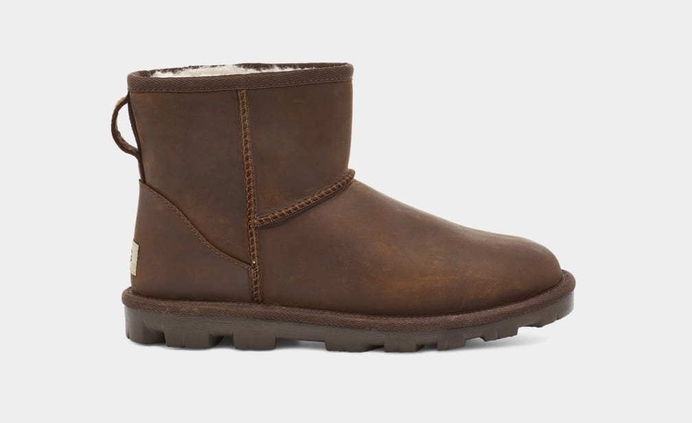 UGG® Essential Mini Leather Boot for Women | UGG® UK