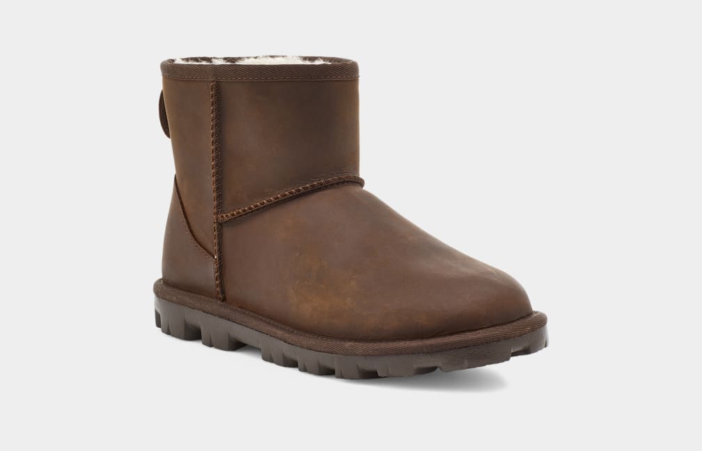 UGG® Essential Mini Leather Boot for Women | UGG® UK