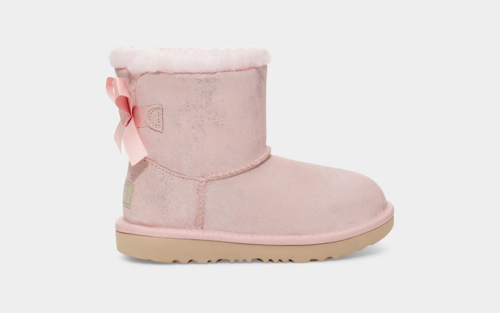 UGG Mini Bailey Bow II Shimmer Boot for Kids | UGG® UK