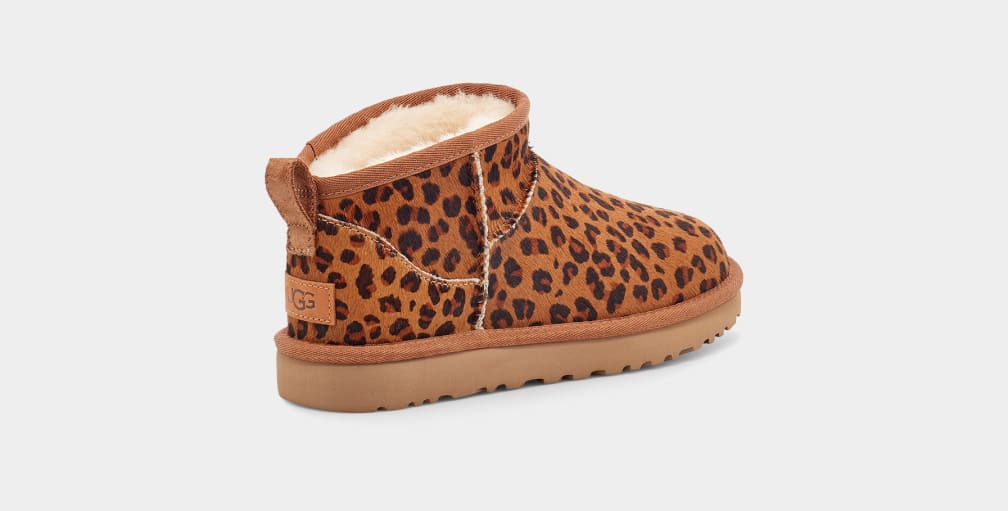 UGG Classic Ultra Mini Leopard Boot for Women | UGG® UK