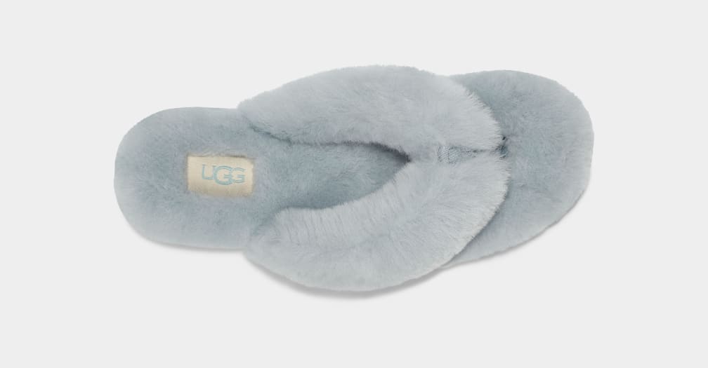 UGG® Fluff Flip Flop Logo for Women | UGG® Spain