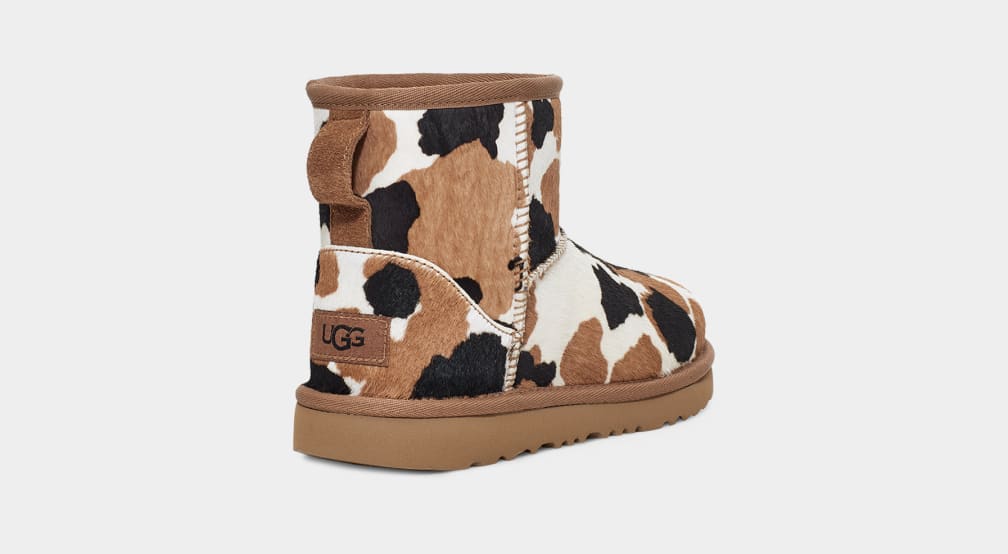 Kids' Classic Mini Cow Print Boot | UGG®