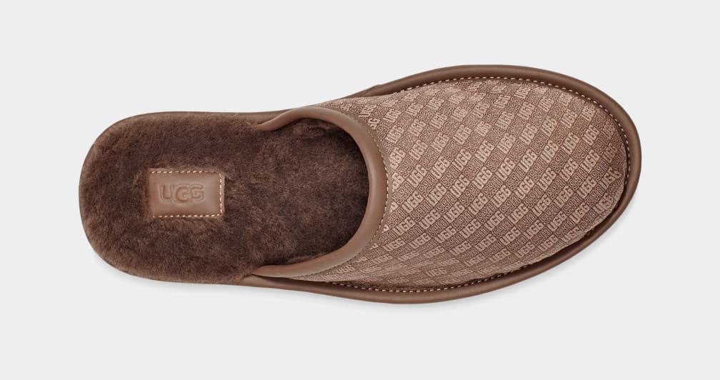 UGG®M Scuff Logo JacquardforMen | UGG® Europe