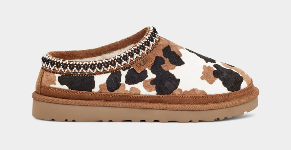 Tasman Cow Print Slipper | UGG®