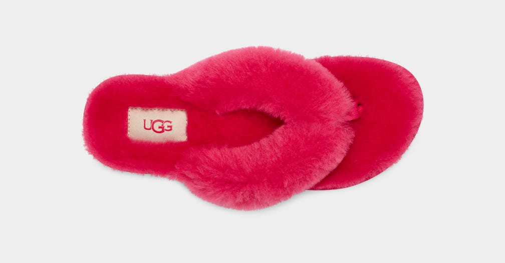UGG Fluff Flip Flop Logo for Women | UGG® UK