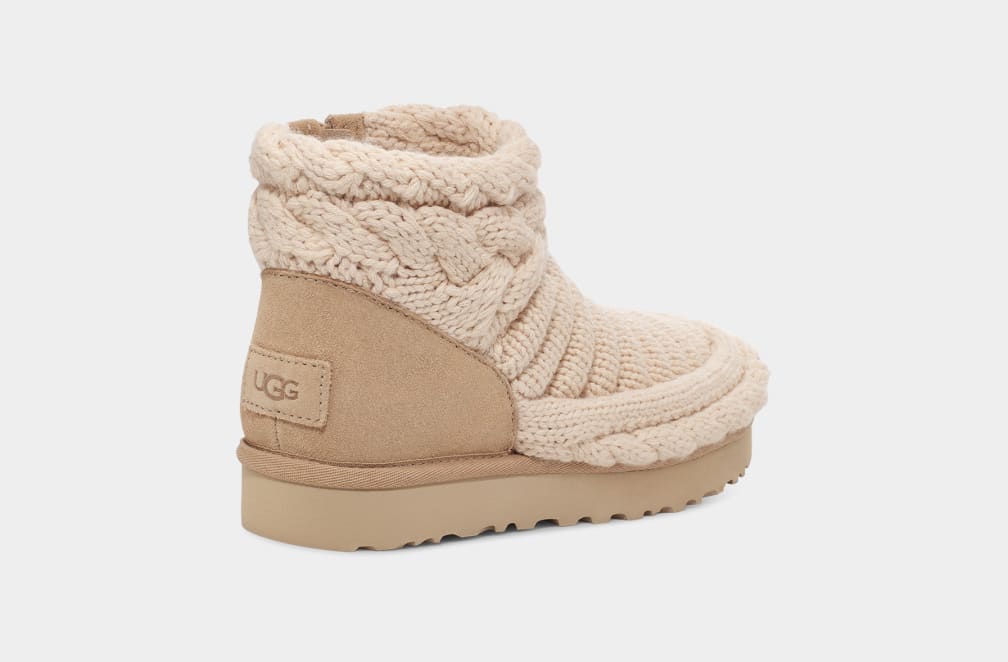 UGG Classic Mini Chunky Knit Boot for Women | UGG® UK