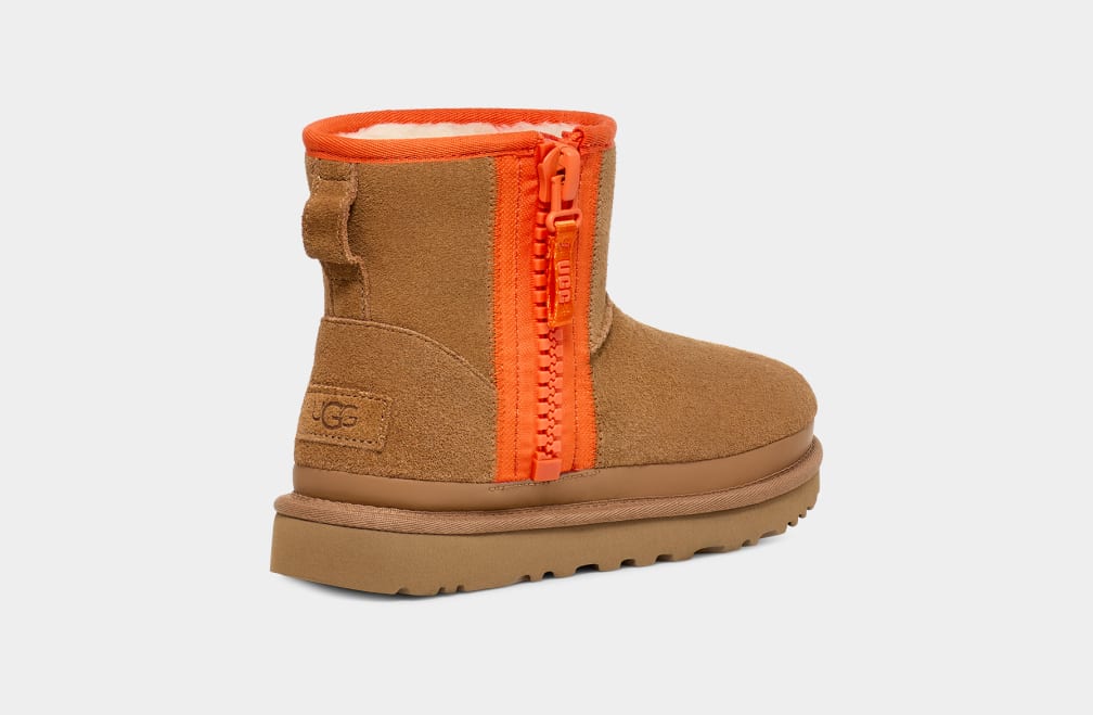 UGG Classic Mini Zipper Tape Logo Boot for Women | UGG® UK
