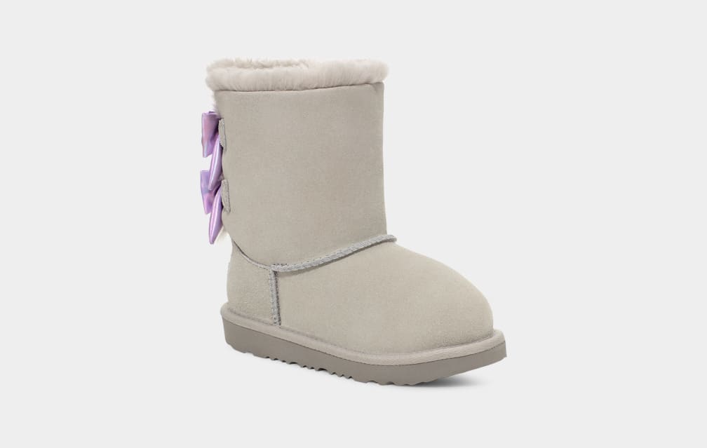 UGG Bailey Bow Iridescent Boot for Kids | UGG® UK