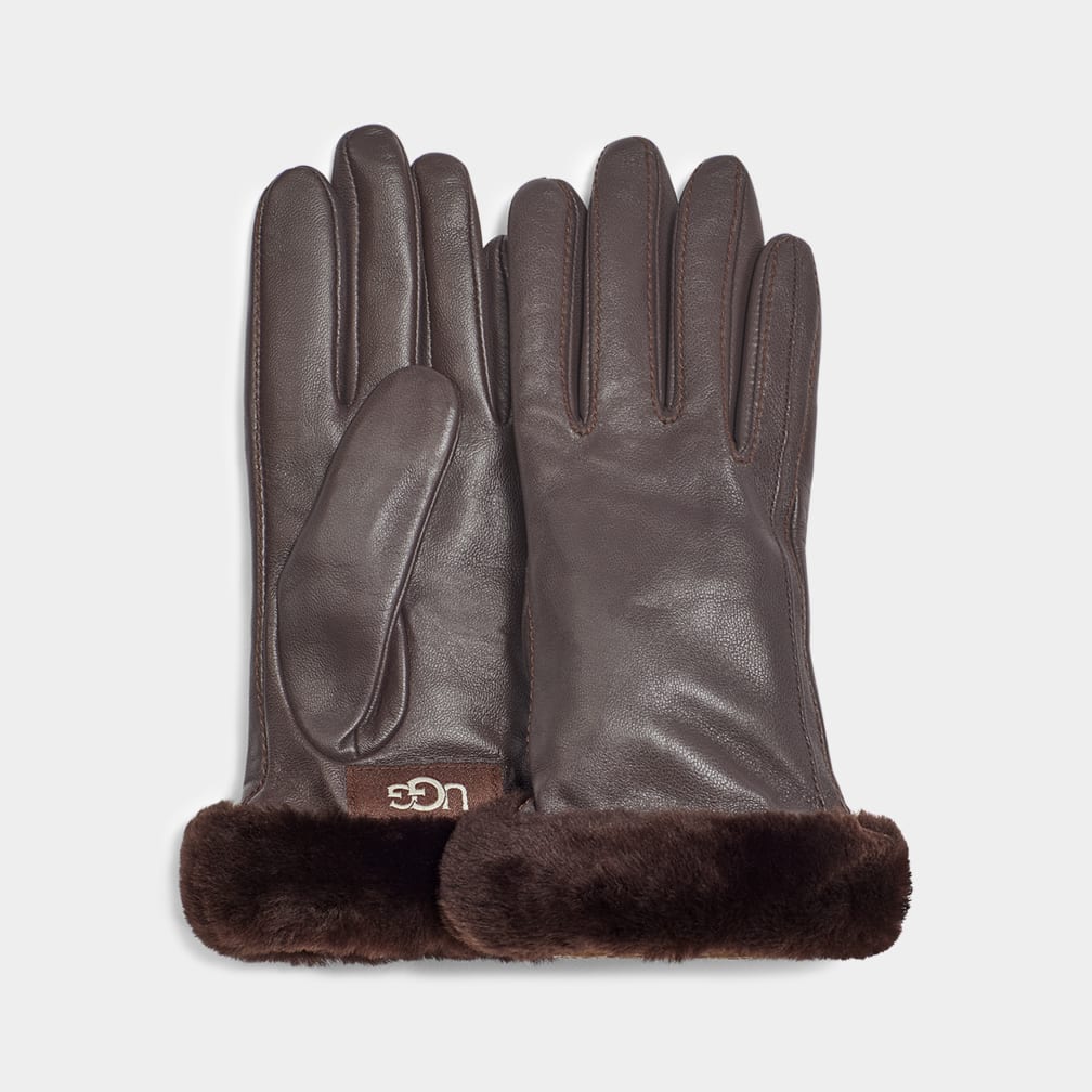 UGG Classic Leather Shorty Tech Glove for Women | UGG® UK