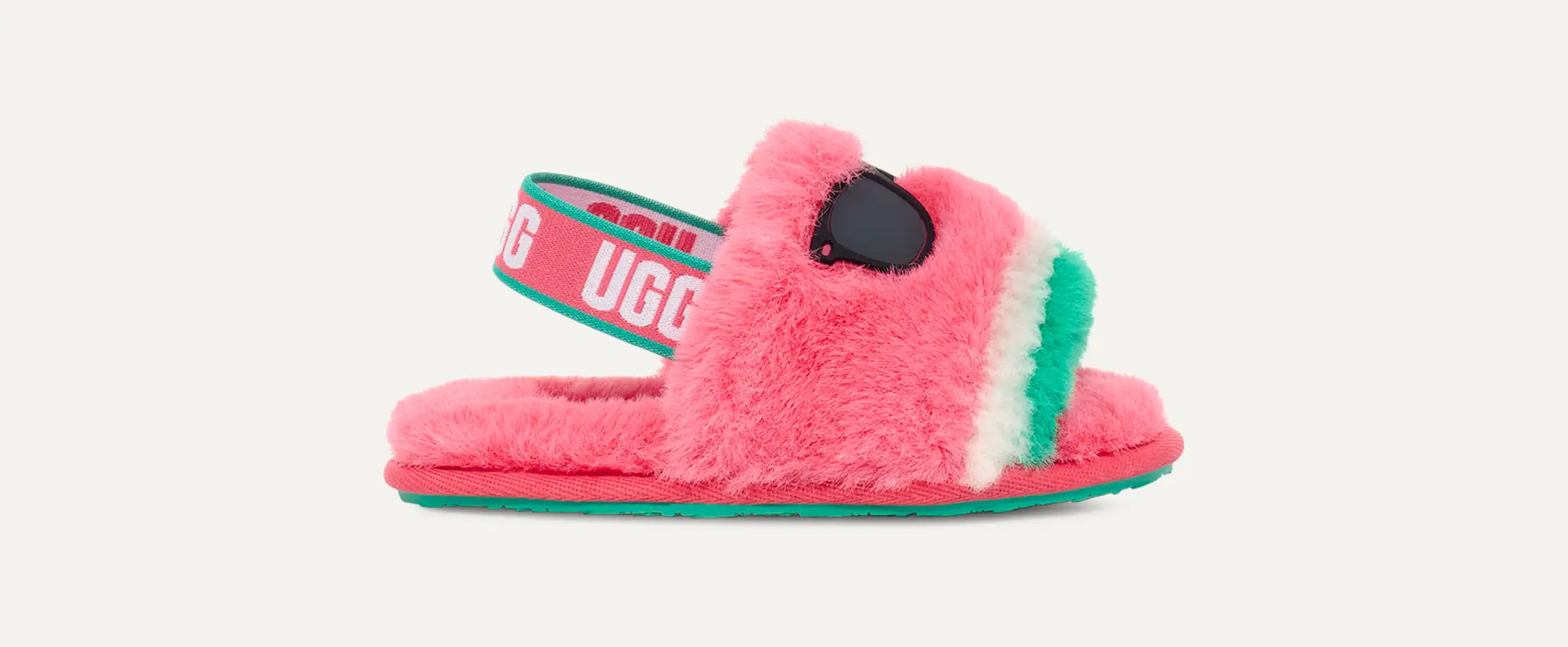 Toddlers' Fluff Yeah Watermelon Stuffie Indoor-Outdoor Slipper | UGG®