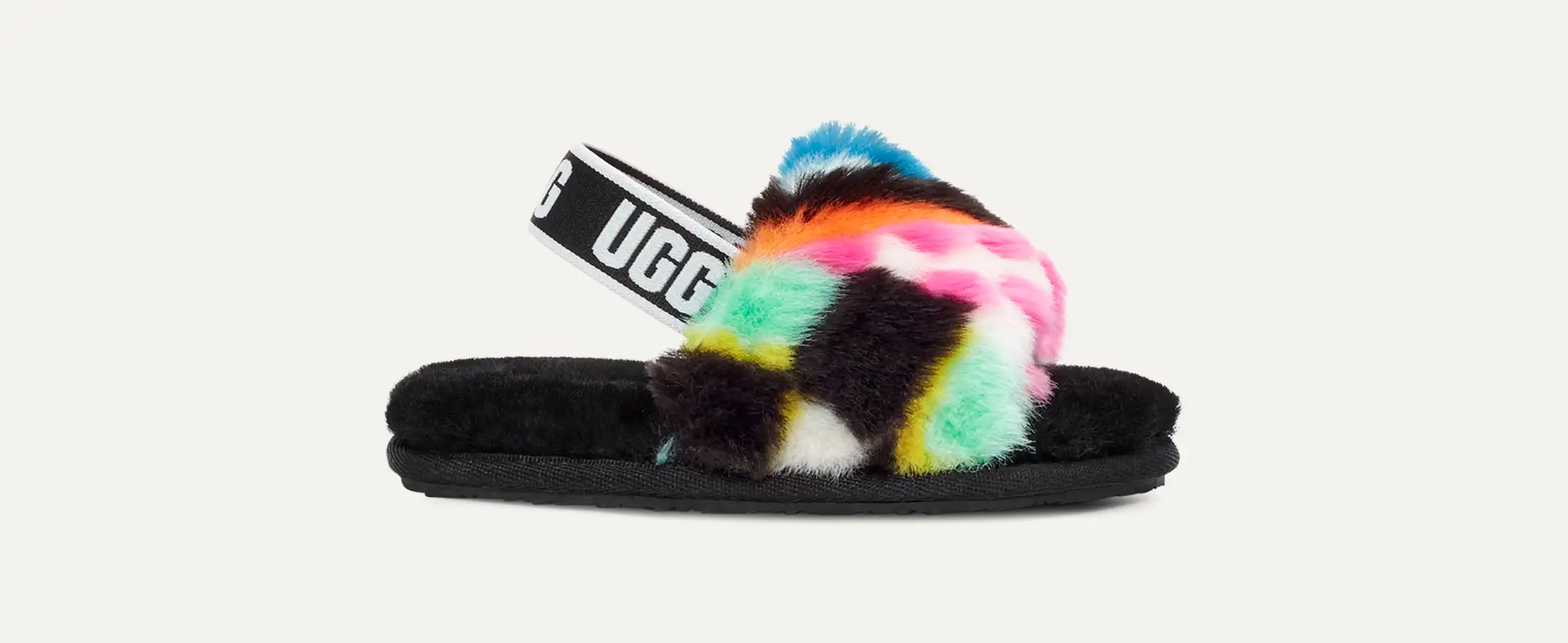 Toddlers' Fluff Yeah Slide Checks Sandal | UGG®