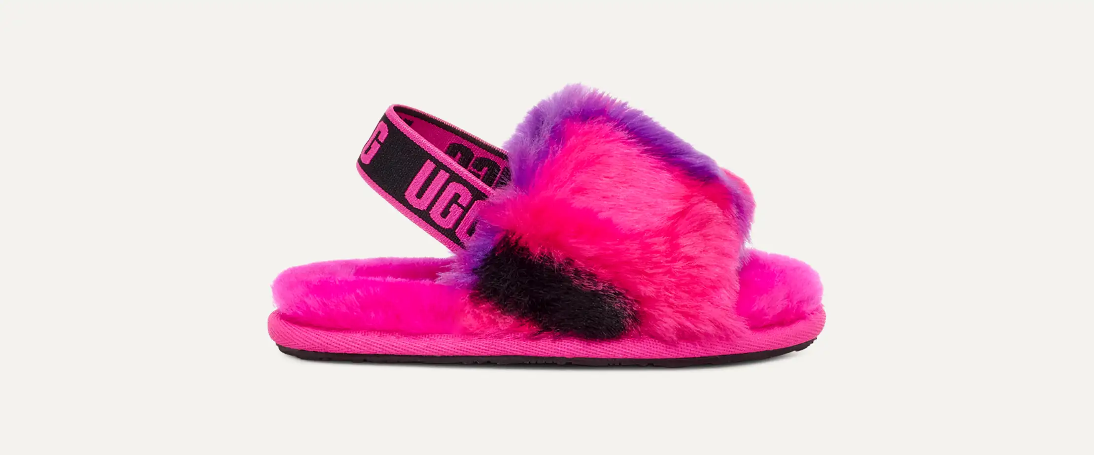 Toddlers' Fluff Yeah Slide Plaid Punk Sandal | UGG®