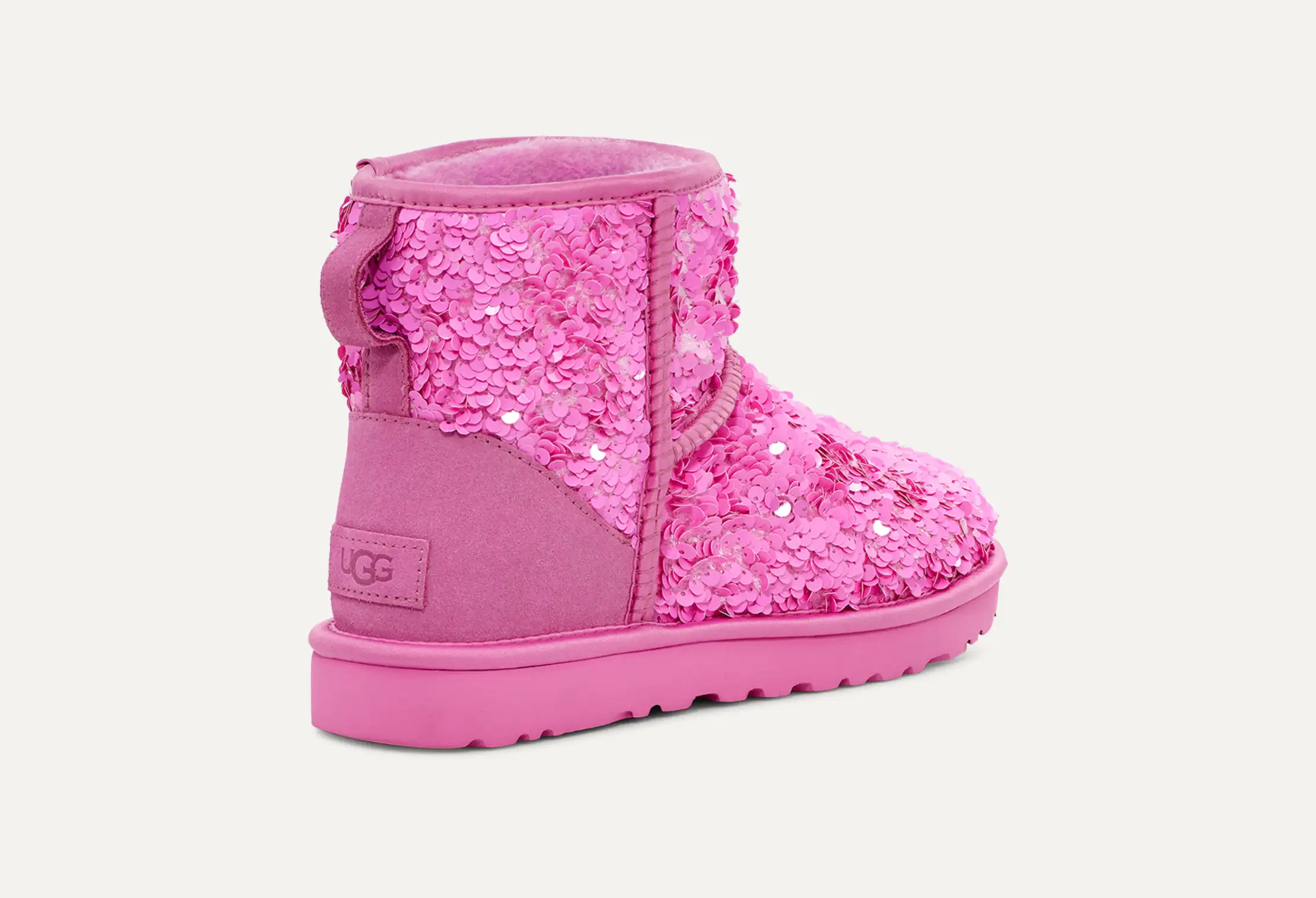 UGG Classic Mini Chunky Sequin Boot for Women | UGG® UK