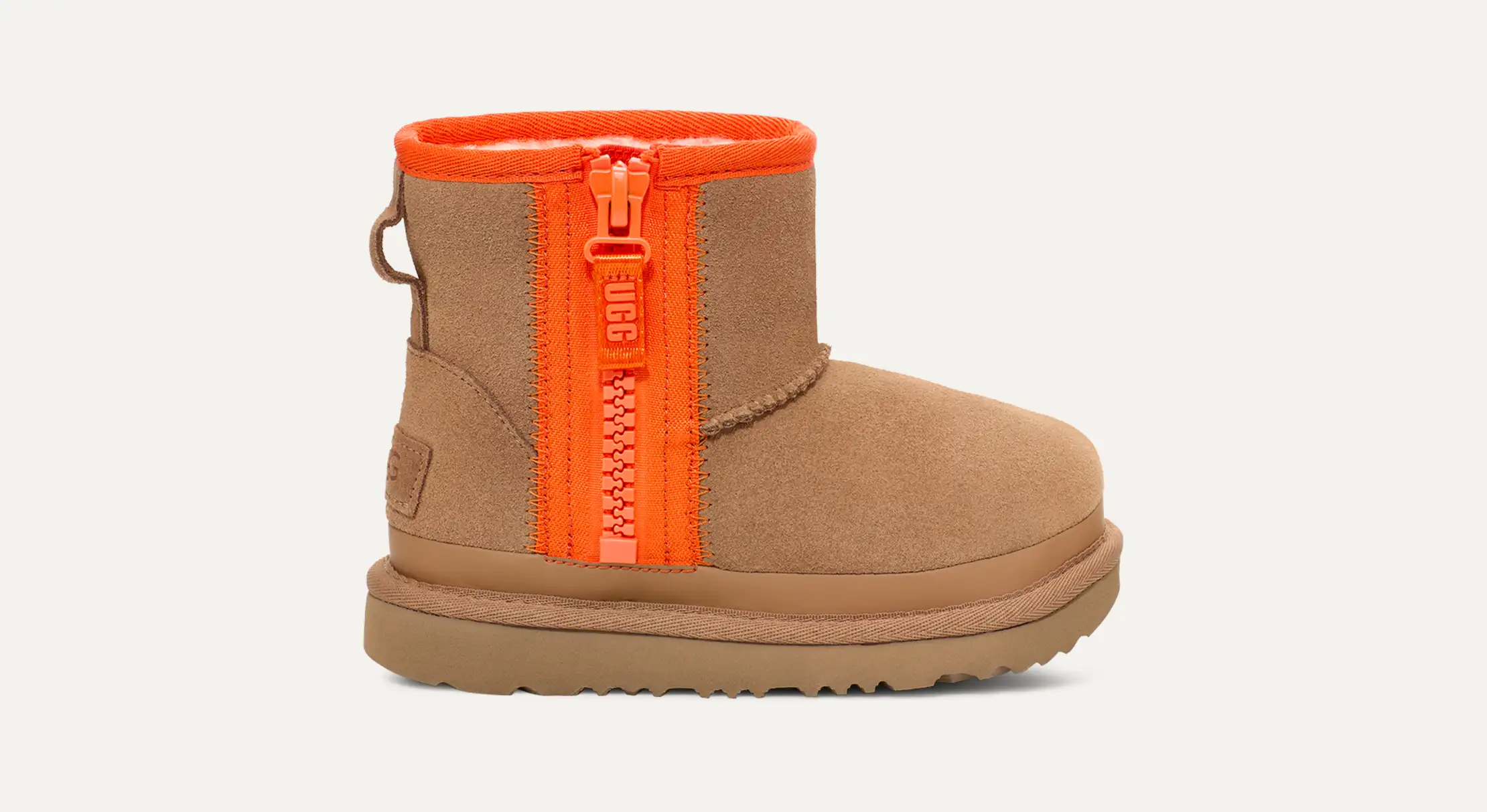 Kids' Classic Mini Zipper Tape Logo Boot | UGG®