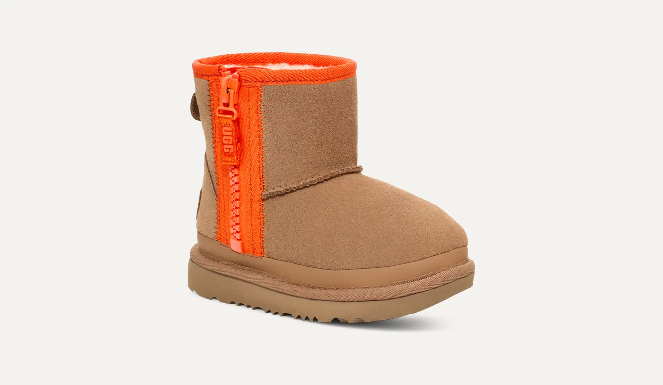 Kids' Classic Mini Zipper Tape Logo Boot | UGG®