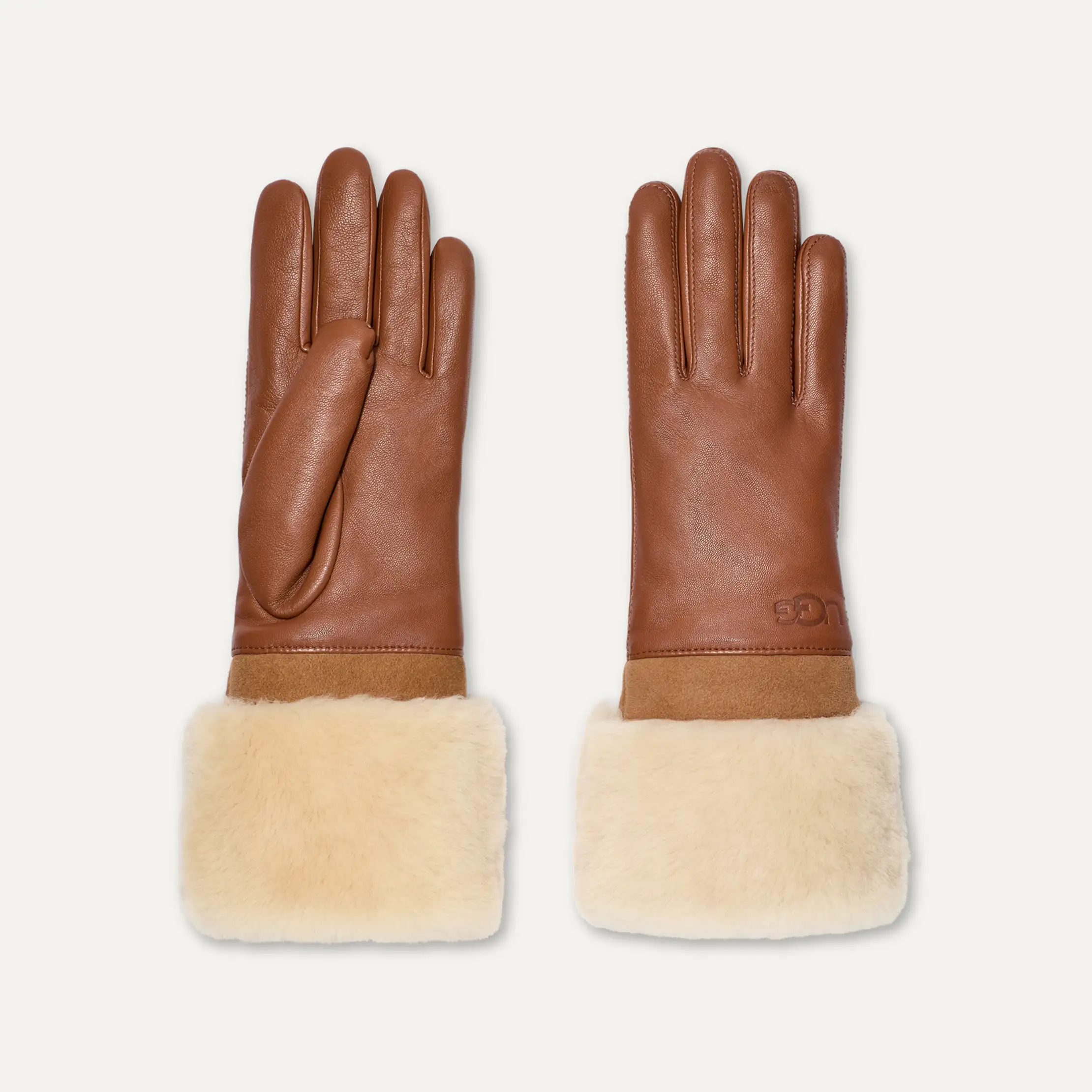 UGG Sheepskin Cuff Leather Glove for Women | UGG® UK