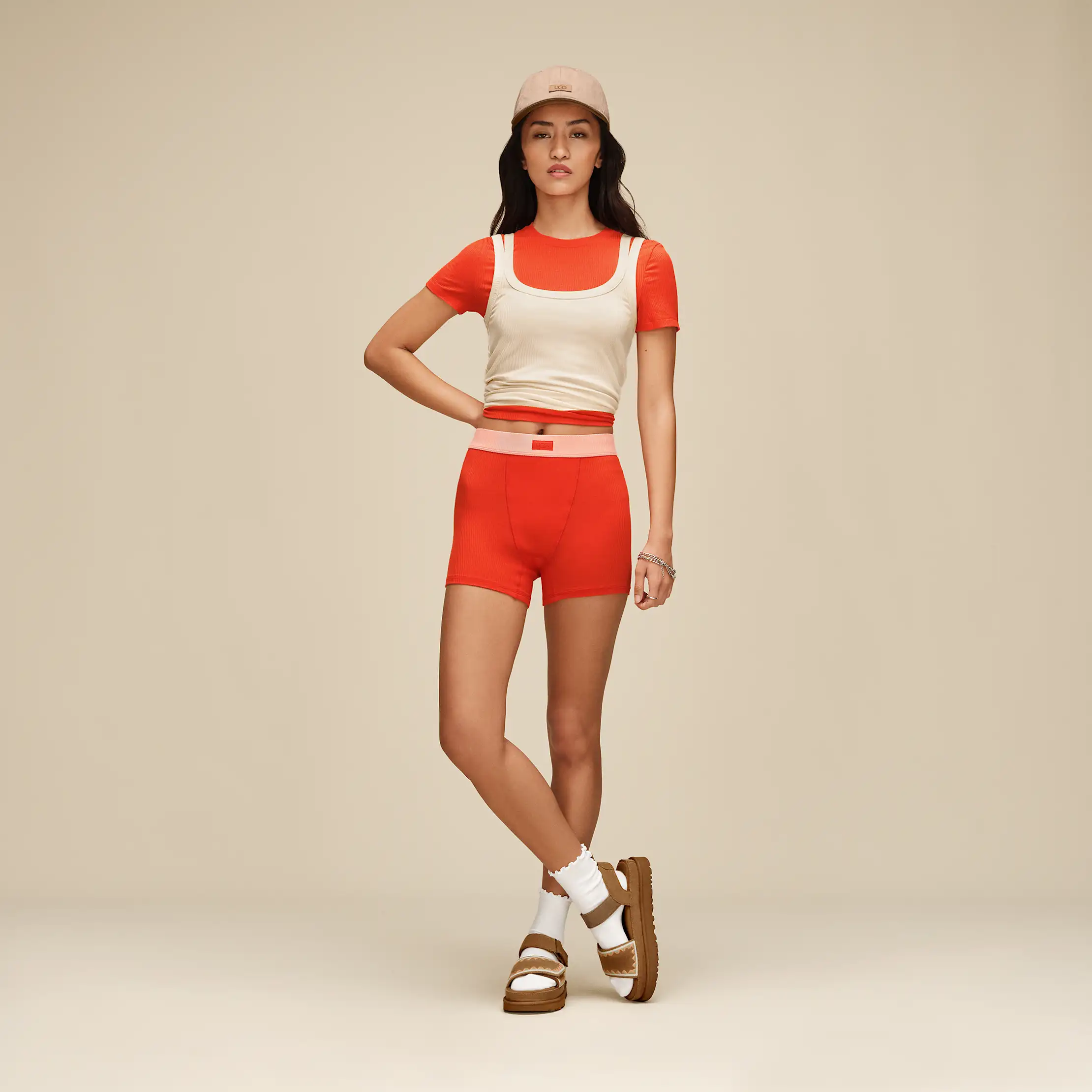 Alexiah Boy Short Rib Boxer Brief for Women | UGG®