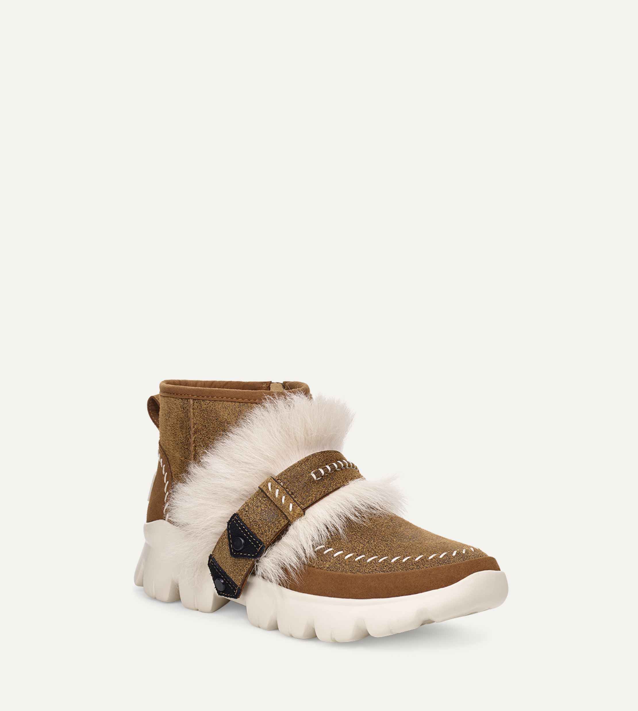 Women's Fluff Punk Ankle Boot Sneaker | UGG Official®